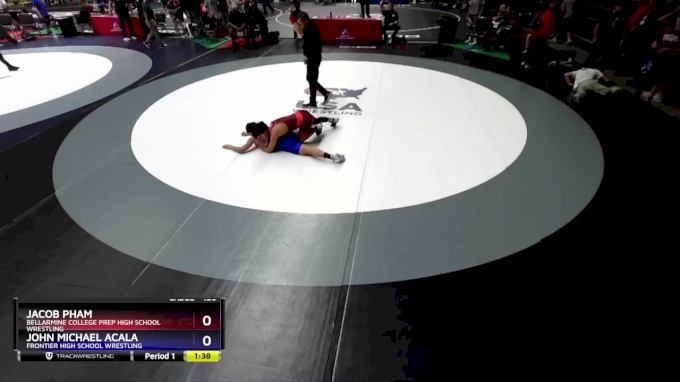 120 lbs Champ. Round 1 - Jacob Pham, Bellarmine College Prep High ...