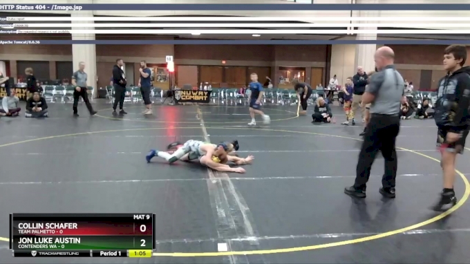 70 lbs Finals (8 Team) - Collin Schafer, Team Palmetto vs Jon Luke ...