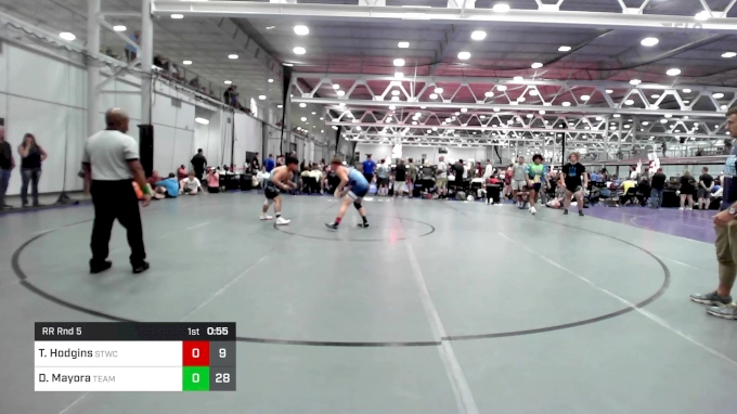 167 lbs Rr Rnd 5 - Tanner Hodgins, Shore Thing WC vs David Mayora, Team ...