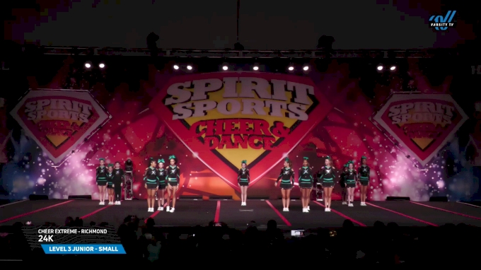 Cheer Extreme - Richmond - 24K [2025 L3 Junior - Small Day 1] 2025 ...