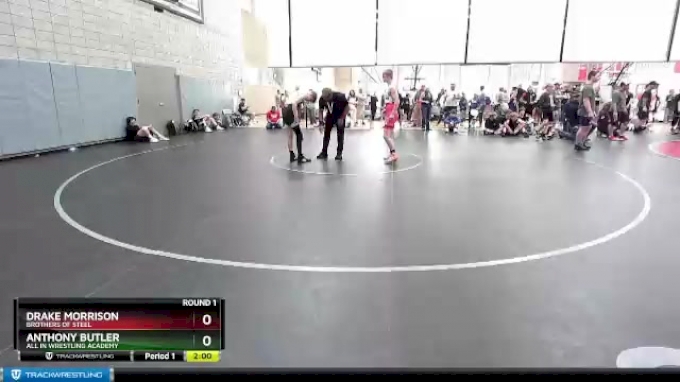 130 lbs Round 1 - Drake Morrison, Brothers Of Steel vs Anthony Butler ...