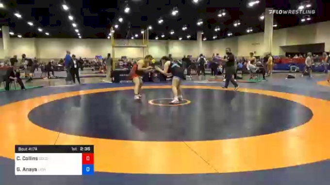 72 kg C-semis - Caylee Collins, Colorado Mesa WC vs Gianna Anaya, Lion ...
