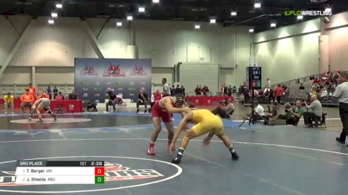 157 lbs 3rd place - Tyler Berger, Nebraska vs Josh Shields, Arizona State