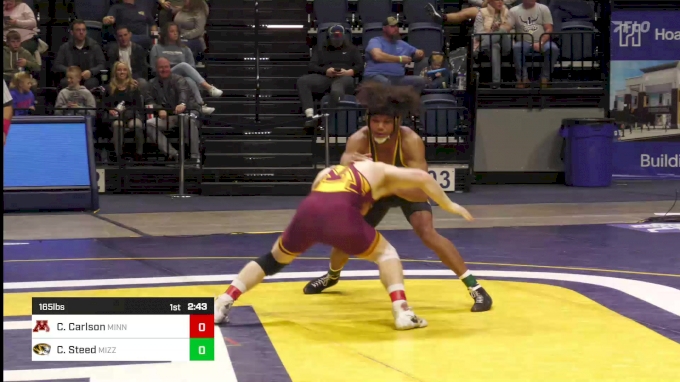 165 lbs Consolation - Cael Carlson, Minnesota vs Cam Steed, Missouri