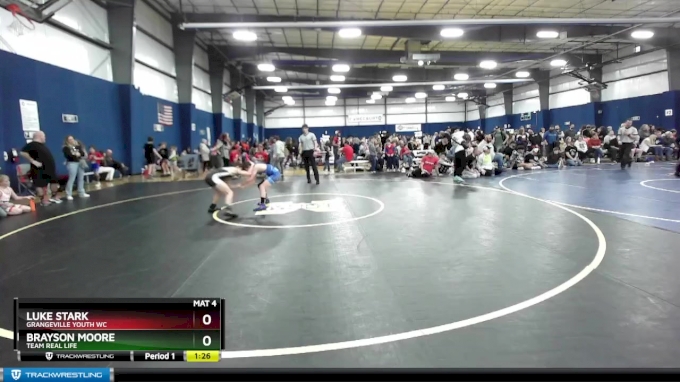 95 lbs Cons. Semi - Luke Stark, Grangeville Youth WC vs Brayson Moore ...