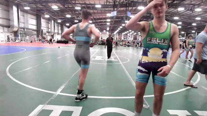 126 lbs Rr Rnd 3 - Aiden Grogg, Grit Mat Club Blue vs Dominic Colaizzi ...