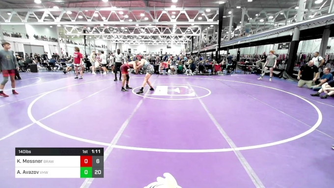 140 lbs Rr Rnd 3 - Keith Messner, Brawler Elite vs Amir Avazov, Vougar ...