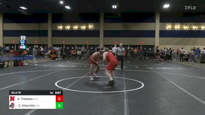 174 lbs Rd Of 16 - Adam Thebeau, Nebraska vs Carson Kharchla, Ohio State