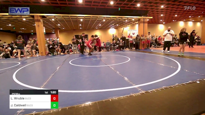 250 lbs Rr Rnd 2 - Lucas Wruble, Buccaneer Wrestling vs JaCaleb ...