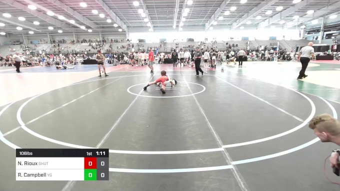 106 lbs Rr Rnd 1 - Nate Rioux, Team Shutt USA vs Rylen Campbell, Young ...