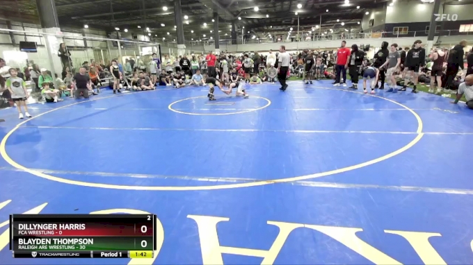 70 lbs Finals (2 Team) - Blayden Thompson, RALEIGH ARE WRESTLING vs ...