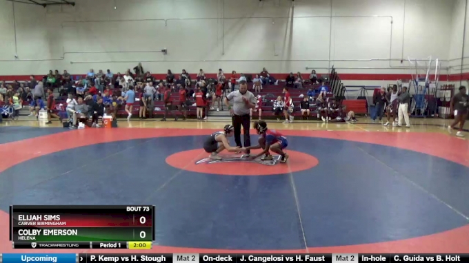 106 lbs Round 2 - Colby Emerson, Helena vs Elijah Sims, Carver Birmingham