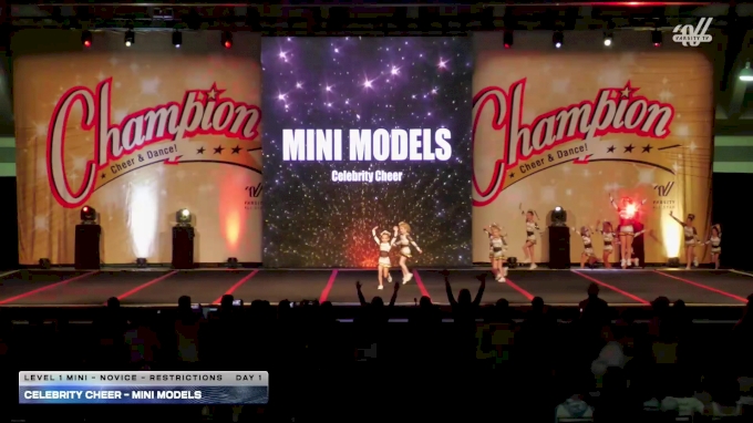 Celebrity Cheer - MINI MODELS [2025 L1 Mini - Novice - Restrictions Day ...