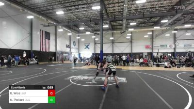 130 lbs Consolation - Gavin Wise, Legacy Elite vs Nathan Pickard, Eagle Point Youth