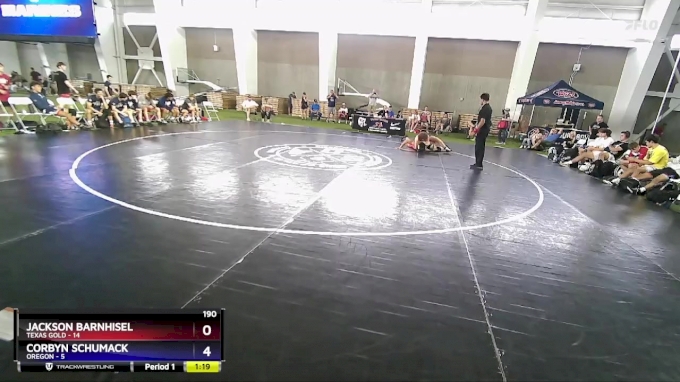 190 lbs Semis & 1st Wrestleback (8 Team) - Jackson Barnhisel, Texas ...
