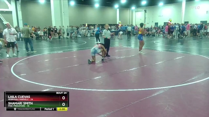 135 lbs Round 6 (8 Team) - Laila Cuevas, Nebraska Marvels vs Shamari ...