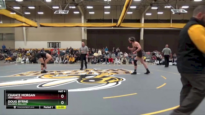 197 lbs Semifinal - Doug Byrne, Baldwin Wallace vs Chance Morgan, West ...