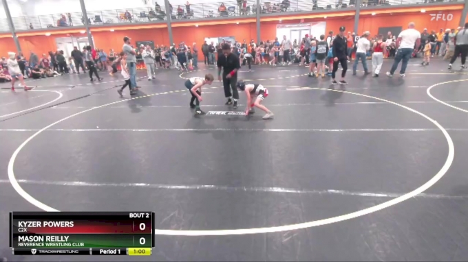 75 lbs Champ. Round 1 - Kyzer Powers, C2X vs Mason Reilly, Reverence ...