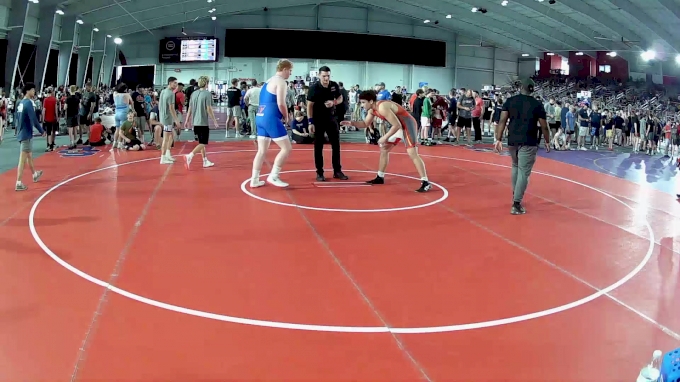 285 lbs Champ. Round 1 - Braylon Wright, Beast Mode Wrestling vs Kollin ...