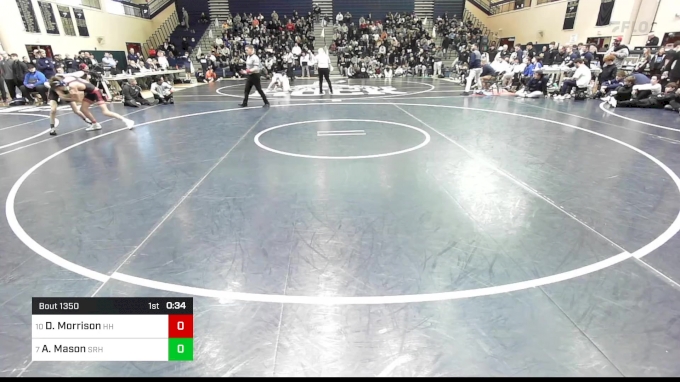 107 lbs 3rd Place - Dominick Morrison, Hatboro Horsham vs Anthony Mason ...