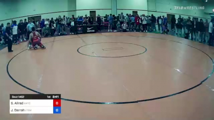 92 kg Quarters - Silas Allred, Nebraska Wrestling Training Center vs ...