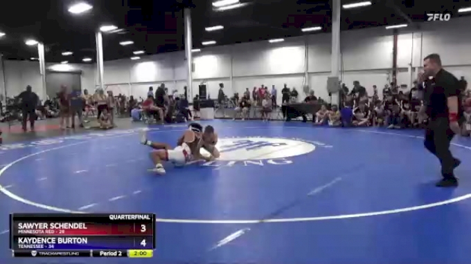 136 lbs 2nd Wrestleback (8 Team) - Anthony Juarez, Maryland vs Dominic ...