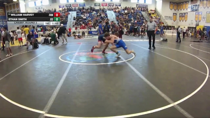 126 lbs Champ. Round 2 - William Harvey, SOT / DOZ vs Ethan Smith, Jesuit
