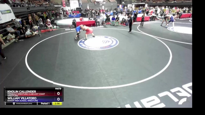 285 lbs Cons. Round 2 - Knolin Callender, Ferndale Wrestling Club/Lost ...