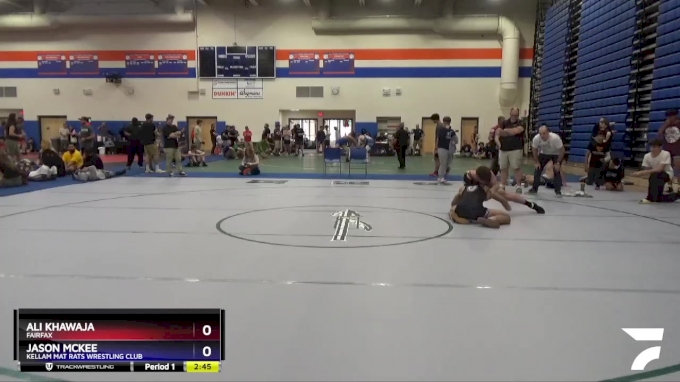 170 lbs Champ. Round 2 - Ali Khawaja, Fairfax vs Jason McKee, Kellam ...