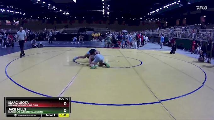 108 lbs Quarterfinal - Isaac Leota, Hernando Wrestling Club vs Jace ...