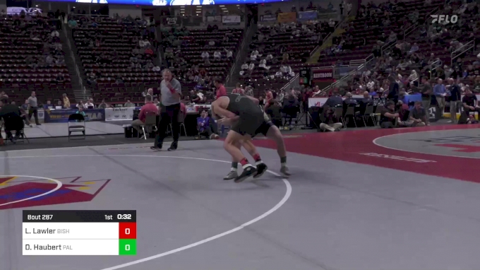 172 lbs Cons Round 2 - Lucas Lawler, Bishop McDevitt vs Daniel Haubert ...