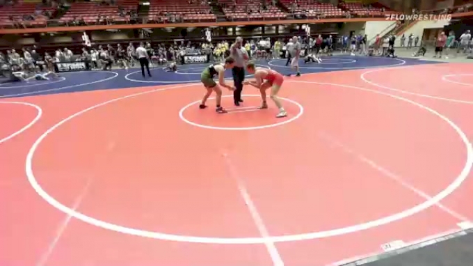170 lbs Semifinal - Barrett Schneck, Milbank vs Jacob Kroll, White ...