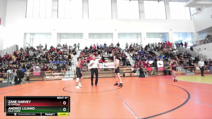 126 lbs Champ. Round 1 - Andres Lujano, Palo Verde vs Zane Harvey, El ...