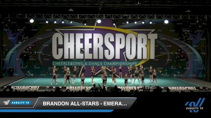Brandon All-Stars - Emerald [2020 Youth Medium 1 Day 1] 2020 CHEERSPORT ...