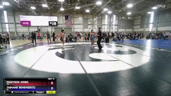 61 lbs Cons. Round 4 - Madyson Jones, TN vs Taimane Benemerito, AL