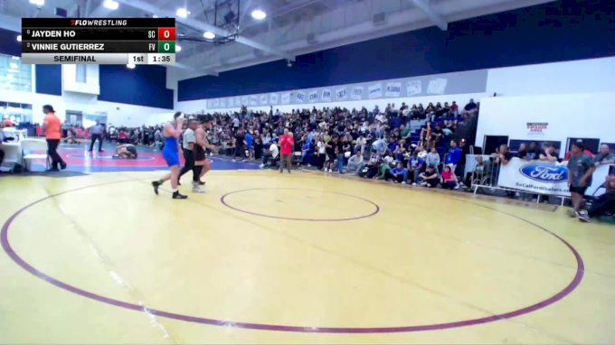 138 lbs Semifinal - Jayden Ho, San Clemente vs Vinnie Gutierrez ...