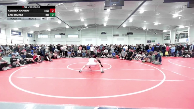 120 lbs 5th Place - Asilbek Anarov, Rogue Wrestling Club-HS vs Sam ...