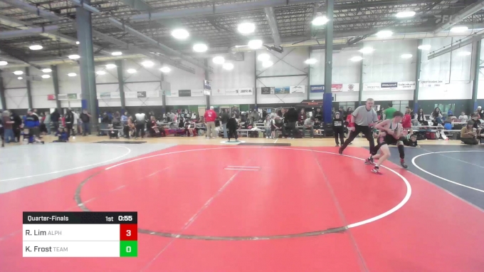 102 lbs Quarterfinal - Ryu Lim, Alpha Dawg vs Kellen Frost, Team Aggression