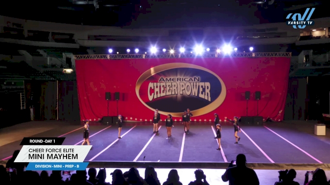Cheer Force Elite - Mini Mayhem [2025 L1.1 Mini - PREP - B Day 1] 2025 ...