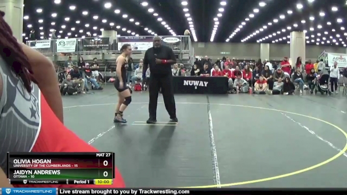 136 lbs Quarters & 1st Wb (16 Team) - Madelynn Griffin, Ottawa vs ...