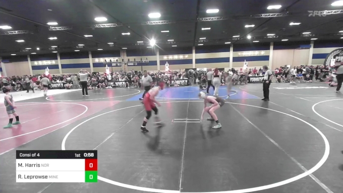 95 lbs Consi Of 4 - Mace Harris, Norwood vs Renzy Leprowse, Mine Yard Dogs