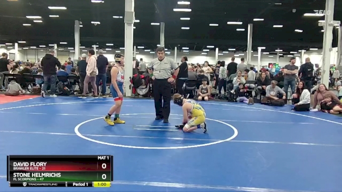 96 lbs Round 9 (10 Team) - Stone Helmrichs, FL Scorpions vs David Flory ...