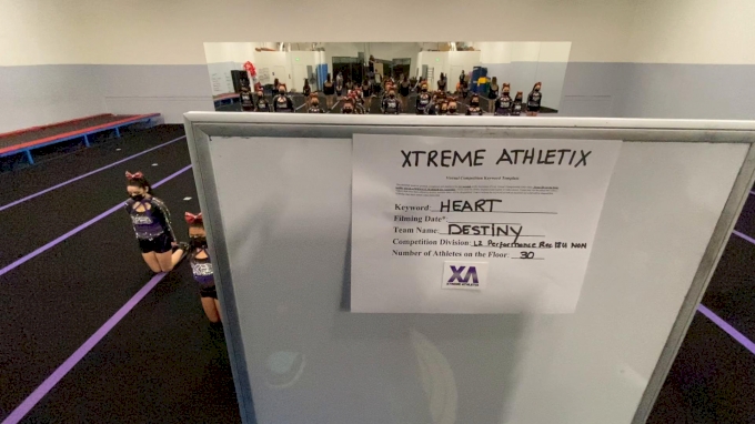 Xtreme Athletix - Destiny [Performance Rec. 18 & Younger L2] 2021 Varsity Recreational Virtual ...