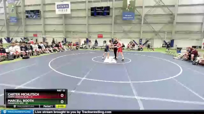 170 lbs Round 3 (8 Team) - Carter Michlitsch, North Dakota Blue vs ...