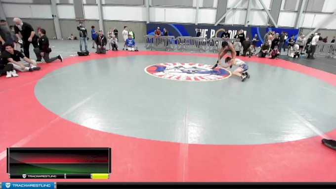 97 lbs Cons. Semi - Logan Nitti, Lakeland Wrestling Club vs Reveles ...