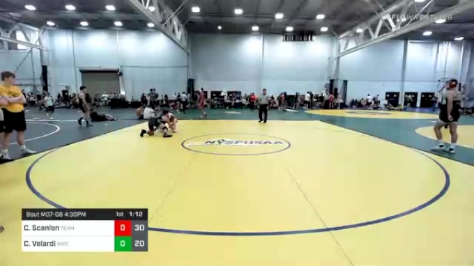 155 lbs Final - Charlie Scanlon, Team Integrity vs Cole Velardi, Rams ...