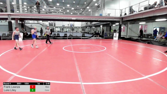 M-105A lbs Semifinal - Frank Leanza, Malvern vs Luke Lilley ...