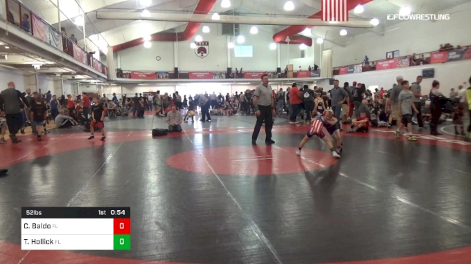 52 lbs Consi Of 4 - Christopher Baldo, FL vs Timothy Hollick, FL