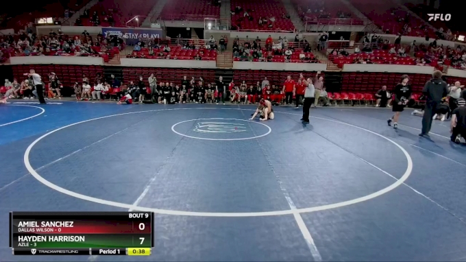 120 lbs Quarters & 1st Wb (16 Team) - Hayden Harrison, Azle vs Amiel ...