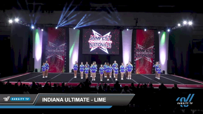 Indiana Ultimate - Lime [2023 L2 Junior - Small - B] 2023 JAMfest Cheer ...